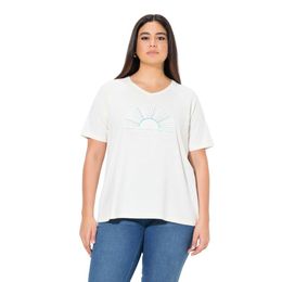 Ulla Popken Shirt in offwhite | Gr.: 50-52