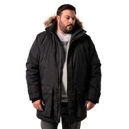 Men Plus Parka in schwarz | Gr.: L