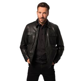 JP1880 Lederjacke in schwarz | Gr.: 7XL