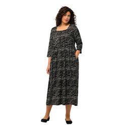 Ulla Popken Kleid in schwarz | Gr.: 62/64