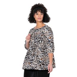 MIAMODA Bluse in schwarz | Gr.: 56