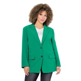 Ulla Popken Blazer in smaragdgr&uuml;n | Gr.: 42-44