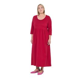 Ulla Popken Kleid in rubinrot | Gr.: 66-68