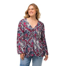 Ulla Popken Bluse in marine | Gr.: 54-56