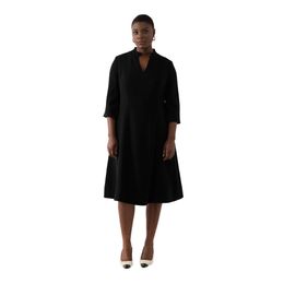 Ulla Popken Kleid in schwarz | Gr.: 50-52