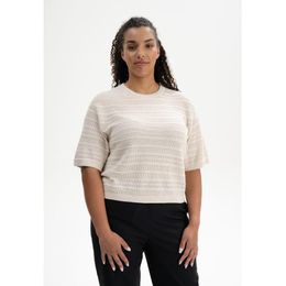 Mela Strukturiertes Strick T-Shirt AROHI | Gr.: M