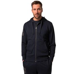JP1880 Sweatjacke in navy blau | Gr.: 5XL