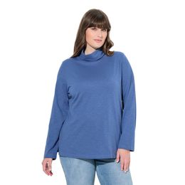 Ulla Popken Shirt in helles segelblau | Gr.: 46-48