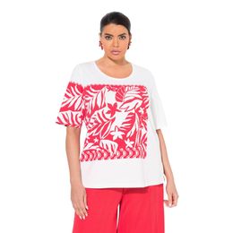 Ulla Popken Shirt in offwhite | Gr.: 62/64