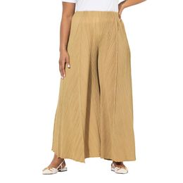 Ulla Popken Schlupfhose in dunkles gold | Gr.: 42-44