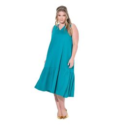 MIAMODA Jerseykleid in jade | Gr.: 56