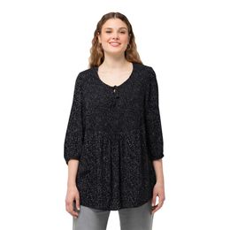 Ulla Popken Bluse in schwarz | Gr.: 58-60