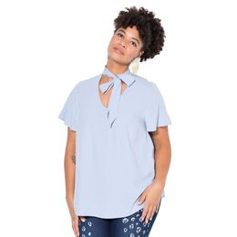 MIAMODA Bluse in quellenblau | Gr.: 42