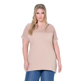 MIAMODA Shirt in sand | Gr.: 42