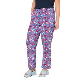 Ulla Popken Schlupfhose in petrolblau | Gr.: 42-44