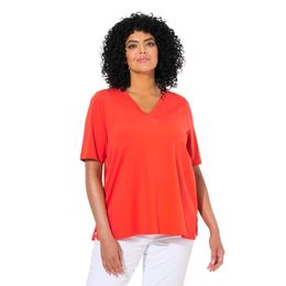 Ulla Popken Shirt in paprika | Gr.: 50-52