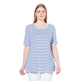 Ulla Popken Shirt in kobaltblau | Gr.: 58-60
