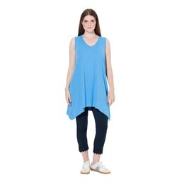 Ulla Popken Longshirt in himmelblau | Gr.: 54-56