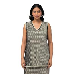 Ulla Popken Pullover in offwhite | Gr.: 50-52