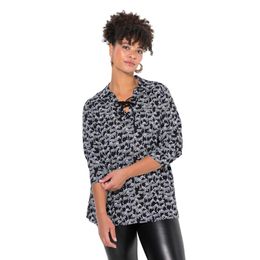 MIAMODA Hemdbluse in schwarz | Gr.: 44
