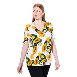 Ulla Popken Shirt in schneewei&szlig; | Gr.: 46-48