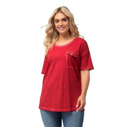 Ulla Popken Shirt in salsa | Gr.: 58-60