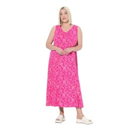 Ulla Popken Kleid in magentapink | Gr.: 50-52