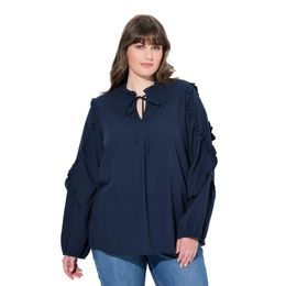 Ulla Popken Tunika in navy blau | Gr.: 58-60