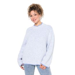 Ulla Popken Pullover in himmelblau | Gr.: 54-56