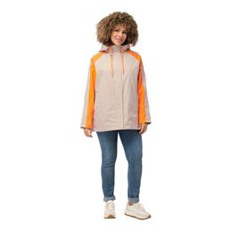Ulla Popken Jacke in dunkles kitt | Gr.: 50-52
