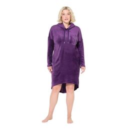 Ulla Popken Kleid in aubergine | Gr.: 42-44
