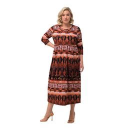 Ulla Popken Kleid in schwarz | Gr.: 58-60