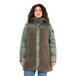 Ulla Popken Parka in khaki | Gr.: 42-44