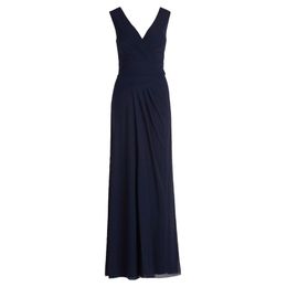 Vera Mont Abendkleid mit V-Ausschnitt in Night Sky | Gr.: 40