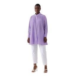 Ulla Popken Bluse in helles lavendel | Gr.: 46-48