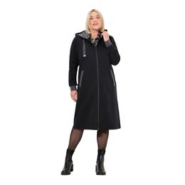 Ulla Popken Longjacke in schwarz | Gr.: 46-48