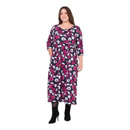 Ulla Popken Kleid in schwarz | Gr.: 58-60