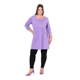 Ulla Popken Longshirt in lila | Gr.: 46-48