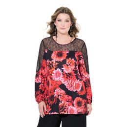 MIAMODA Bluse in purpur | Gr.: 46