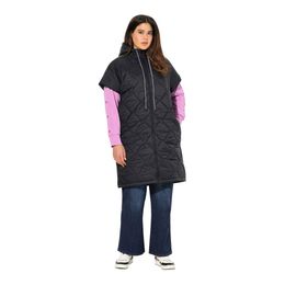 Ulla Popken Weste in schwarz | Gr.: 54-56