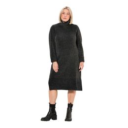 Ulla Popken Midikleid in graphitgrau | Gr.: 46-48