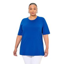 Ulla Popken Shirt in royalblau | Gr.: 50-52
