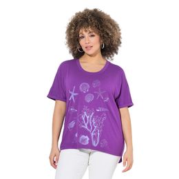 Ulla Popken Shirt in lila | Gr.: 46-48
