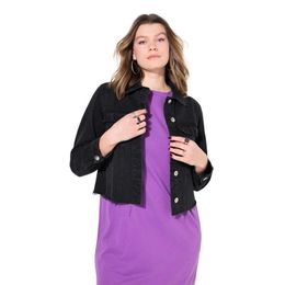 Studio Untold Jeansjacke in black | Gr.: 50-52