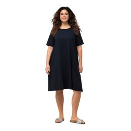 Ulla Popken Jerseykleid in marine | Gr.: 54-56
