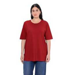 Ulla Popken Shirt in mohn | Gr.: 58-60