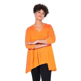 MIAMODA Shirt in mandarine | Gr.: 50