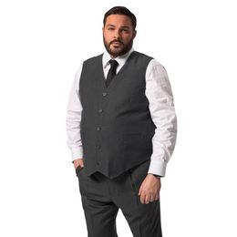 Men Plus Steppweste in grau | Gr.: 62