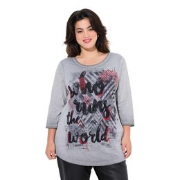 Angel of Style Shirt in grau melange | Gr.: 46
