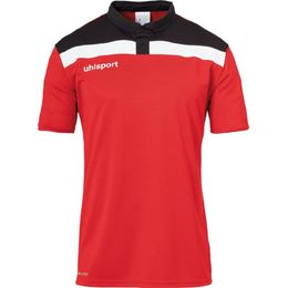 Uhlsport Polo "Offense 23 Polo Shirt" in Rot | Gr.: 164